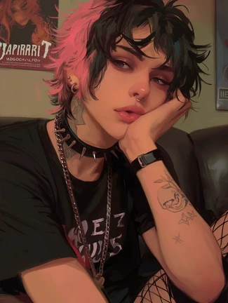 [BL] Milo | Hopeless Emo — Tavern — Yodayo