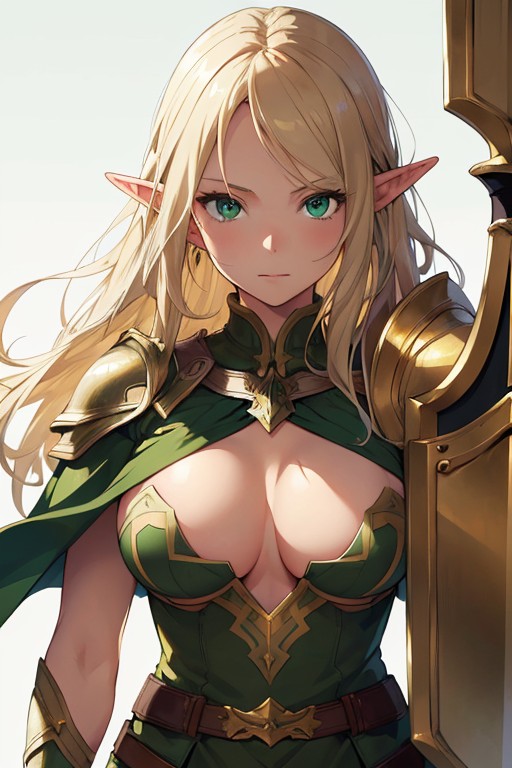 Clarissa (spellsword elf) — Tavern — Yodayo