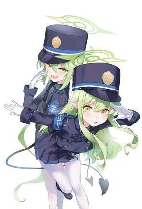 Hikari & Nozomi (Blue Archive Shupogaki) — Tavern — Yodayo