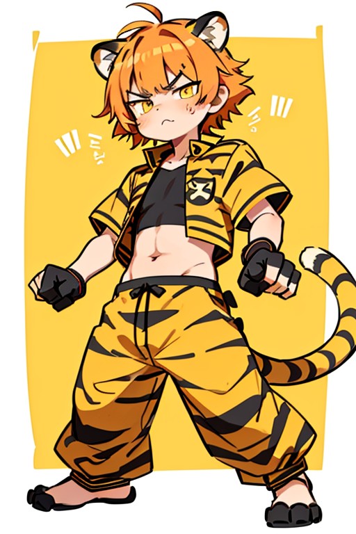Taiga - Emotionally Constipated Tiger — Tavern — Yodayo